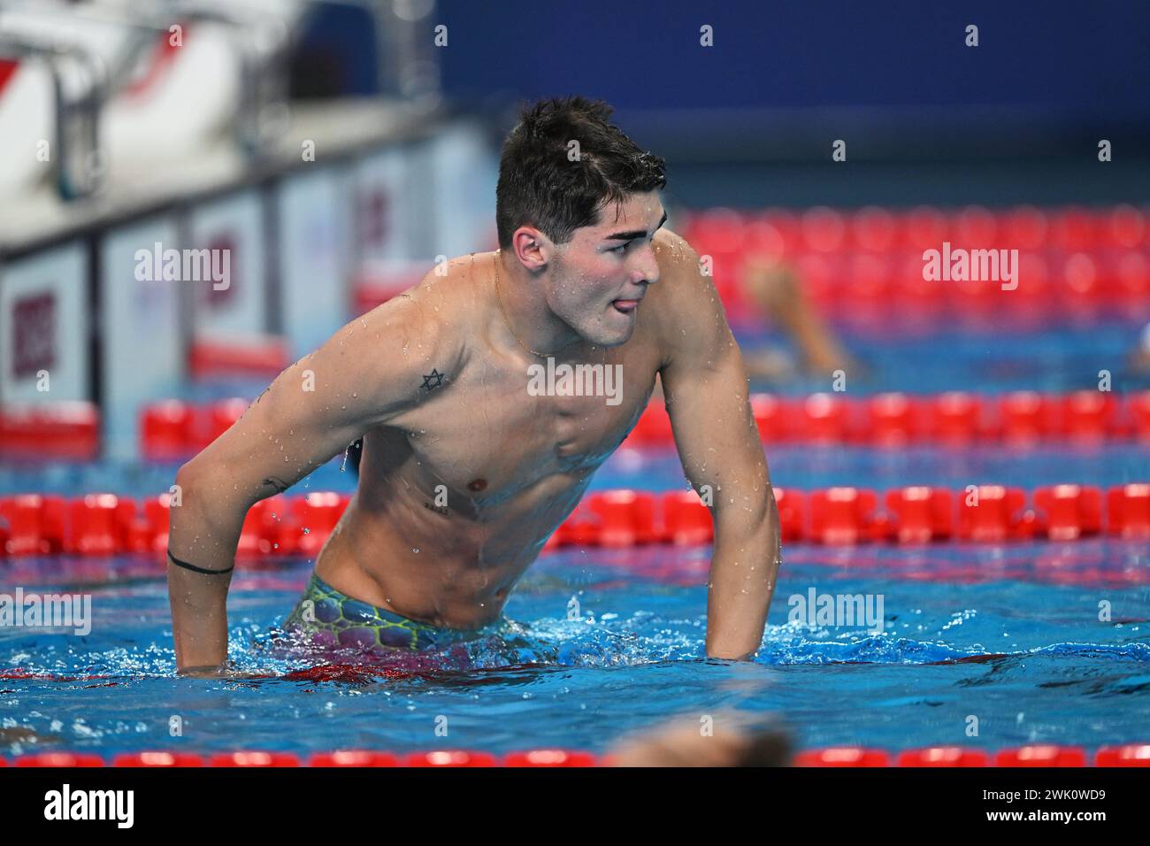 Doha, Qat. 17th Feb, 2024. Diogo Ribeiro from Portugal at World ...
