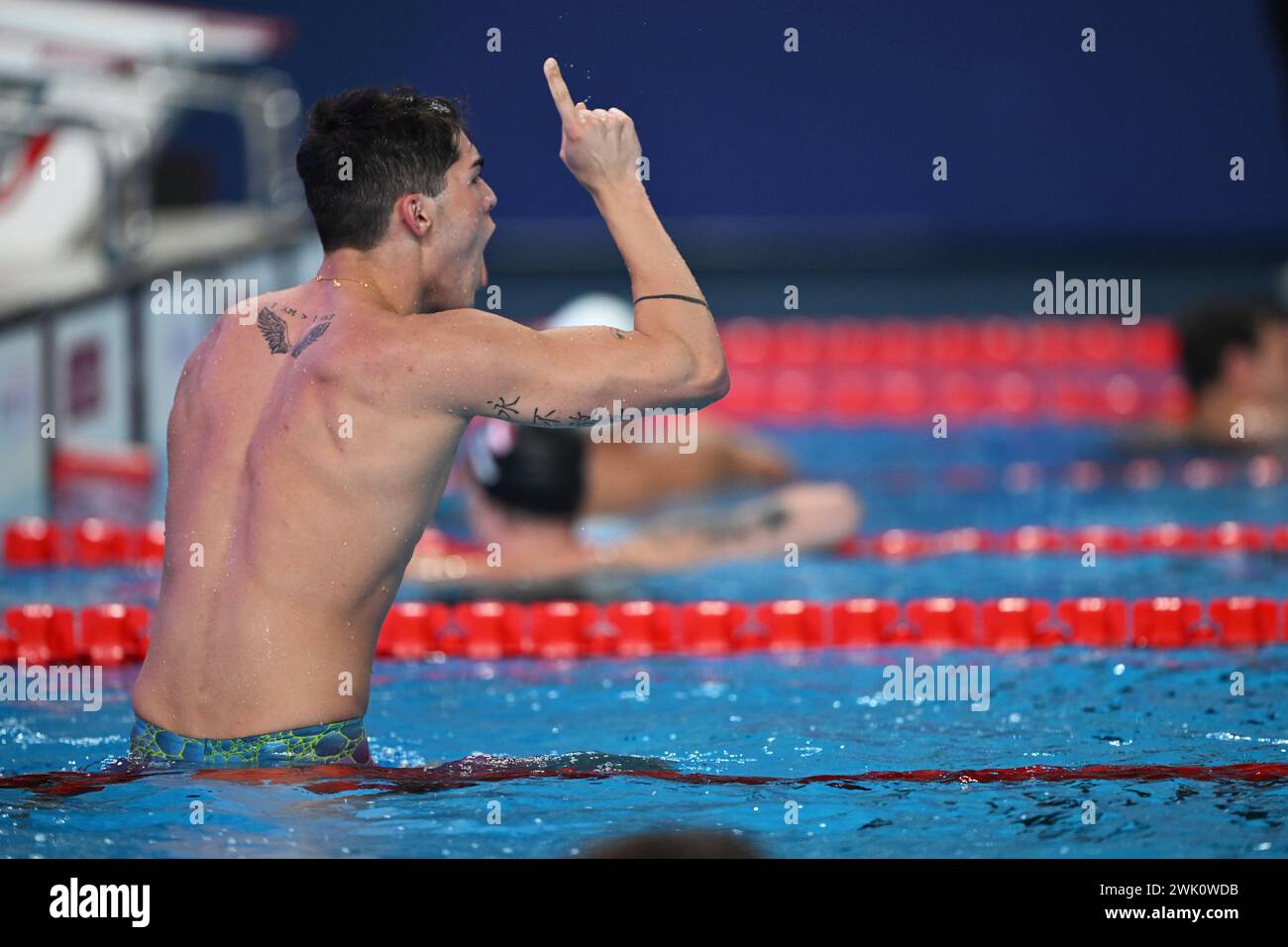 Doha, Qat. 17th Feb, 2024. Diogo Ribeiro from Portugal at World ...