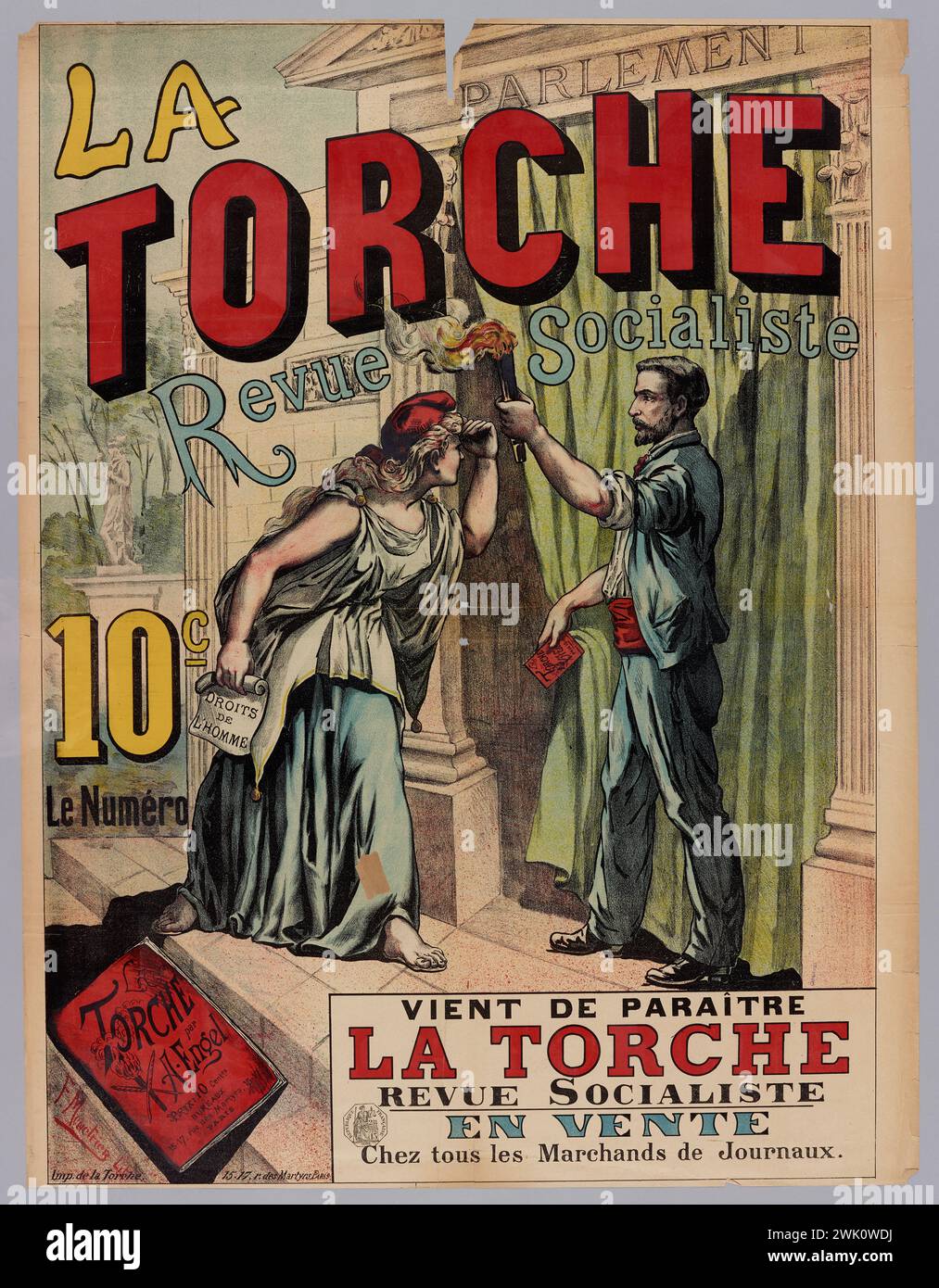 Ménétrier, Ferdinand-Léon (N.1859-01-04-D.1920), La/ Torche/ Socialist ...