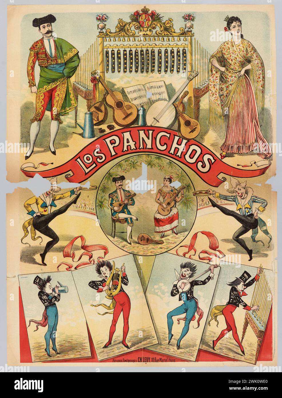 Anonymous, Los Panchos (registered title (letter)), 1888. Color ...