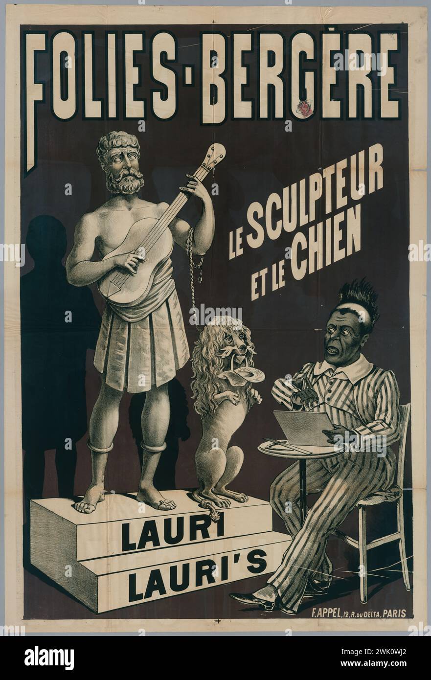 Anonymous, Folies-Bergere/ The sculptor/ and the dog/ Lauri/ Lauri's ...
