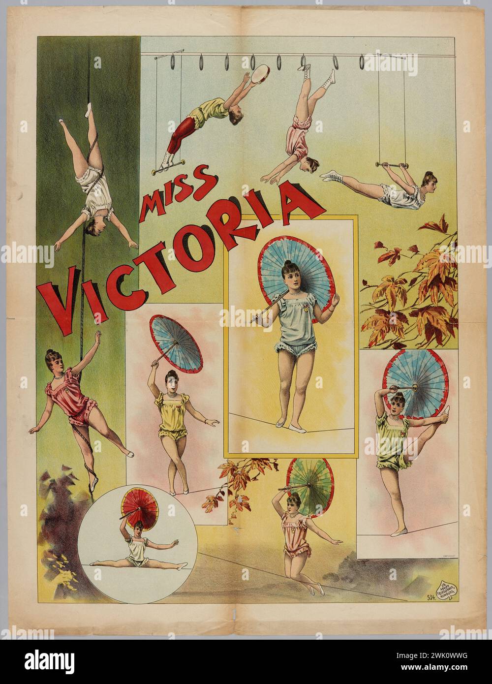 Anonymous, Miss/ Victoria (registered title (letter)), 1880. Color ...