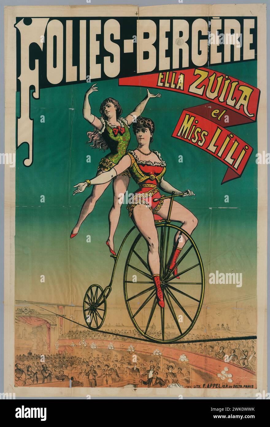 Anonymous, Folies-Bergere/ Ella Zuila/ and/ Miss Lili (registered title ...