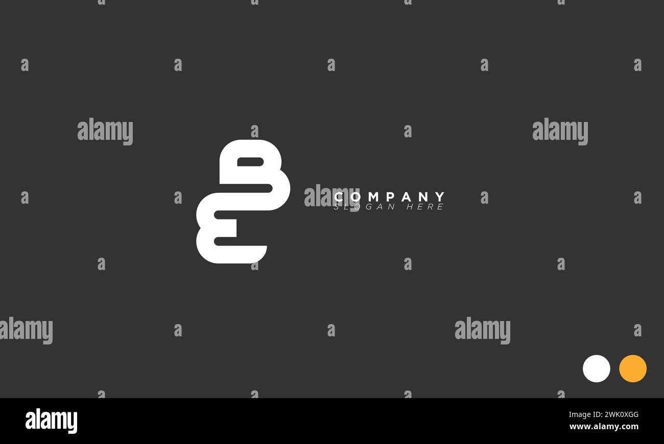 EB Alphabet letters Initials Monogram logo Stock Vector Image & Art - Alamy