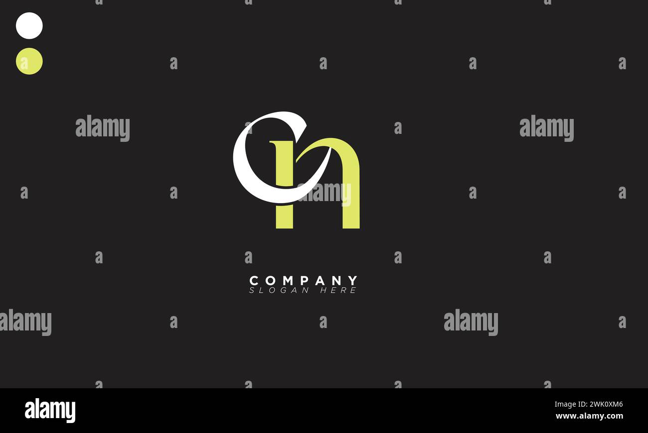 CN Alphabet letters Initials Monogram logo Stock Vector Image & Art - Alamy