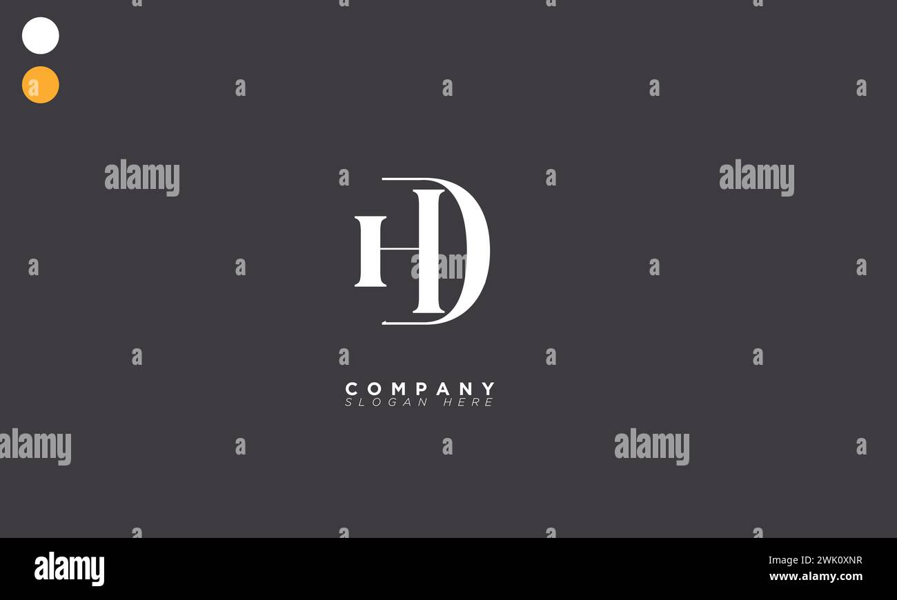 HD Alphabet letters Initials Monogram logo Stock Vector Image & Art - Alamy