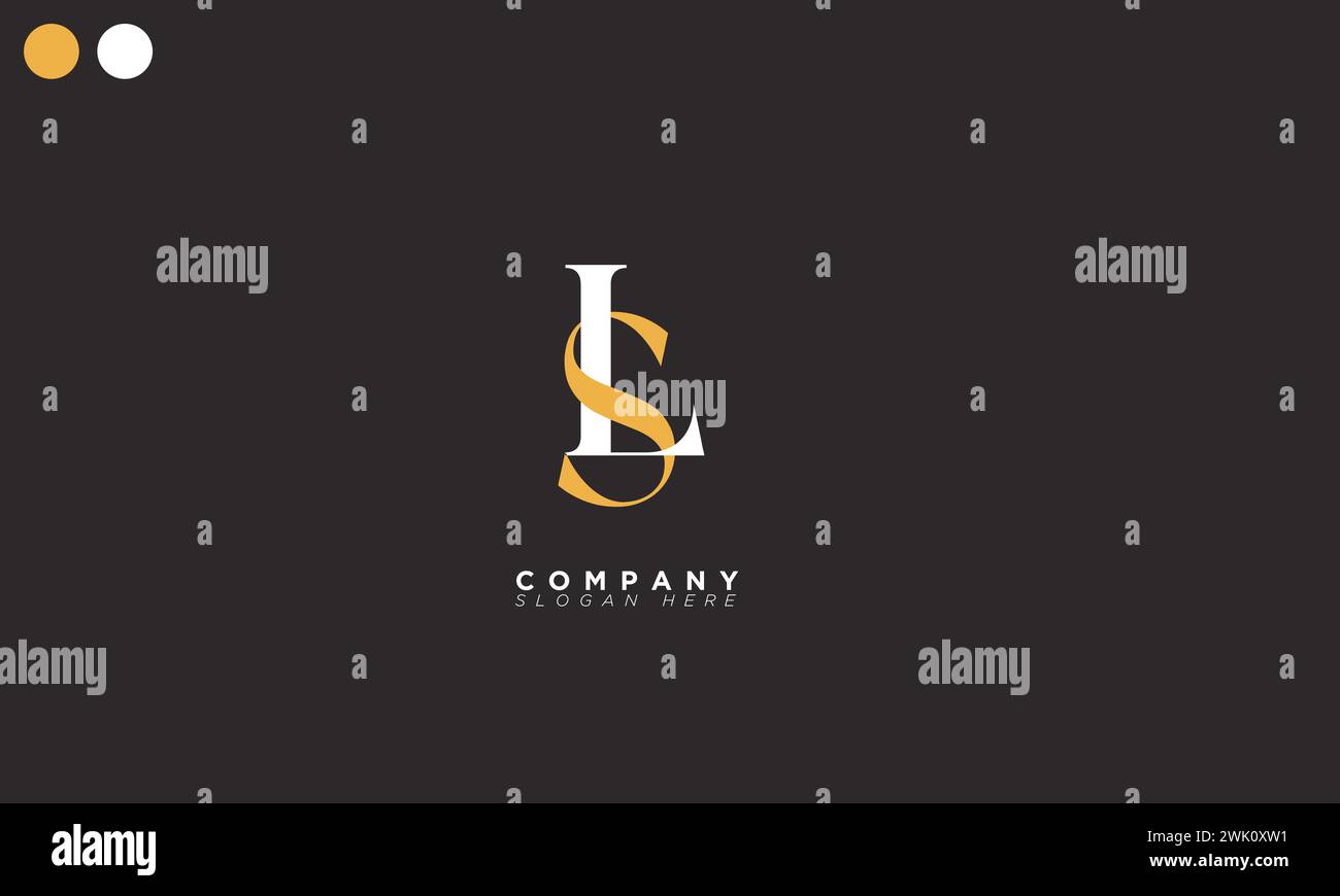Ls initials Stock Vector Images - Alamy