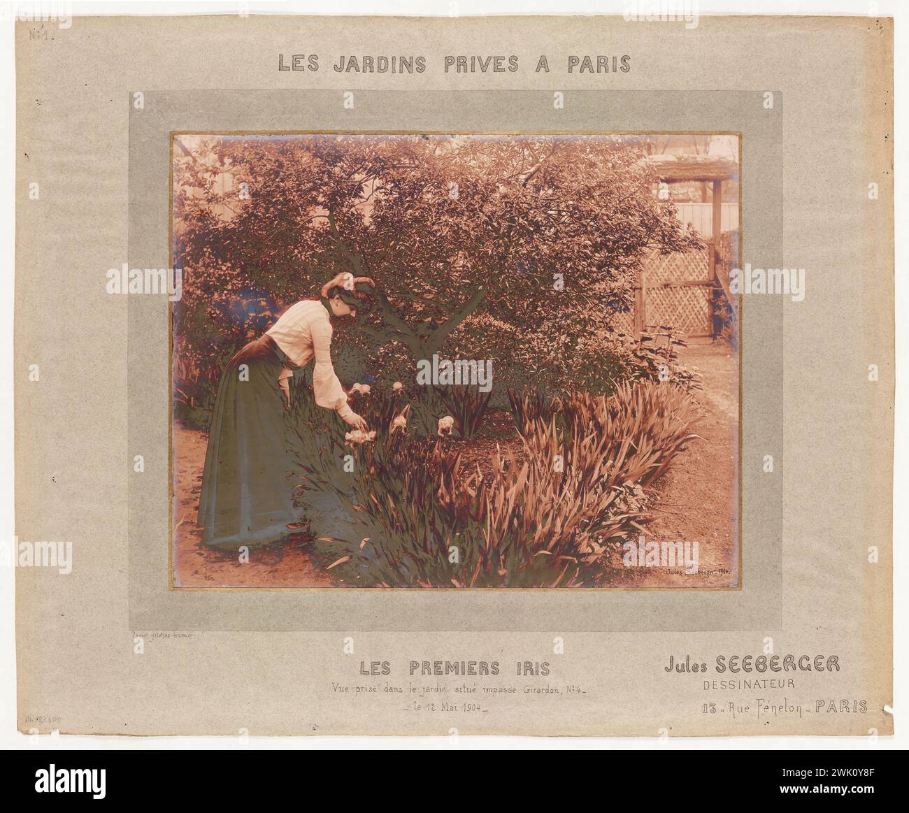 Séeberger, Jules (n.1872 - D.1932), Les Jardins Prives in Paris / The ...
