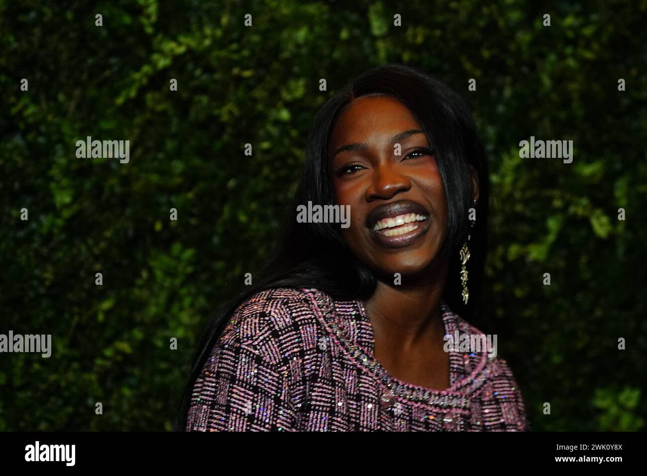 Vivian Oparah attends the Charles Finch and Chanel 2024 Pre-Bafta Party ...