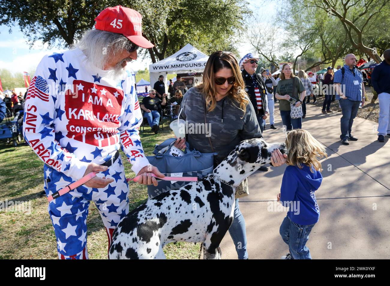 People attend Arizona's 11th Annual Celebrate & Protect the 2nd ...