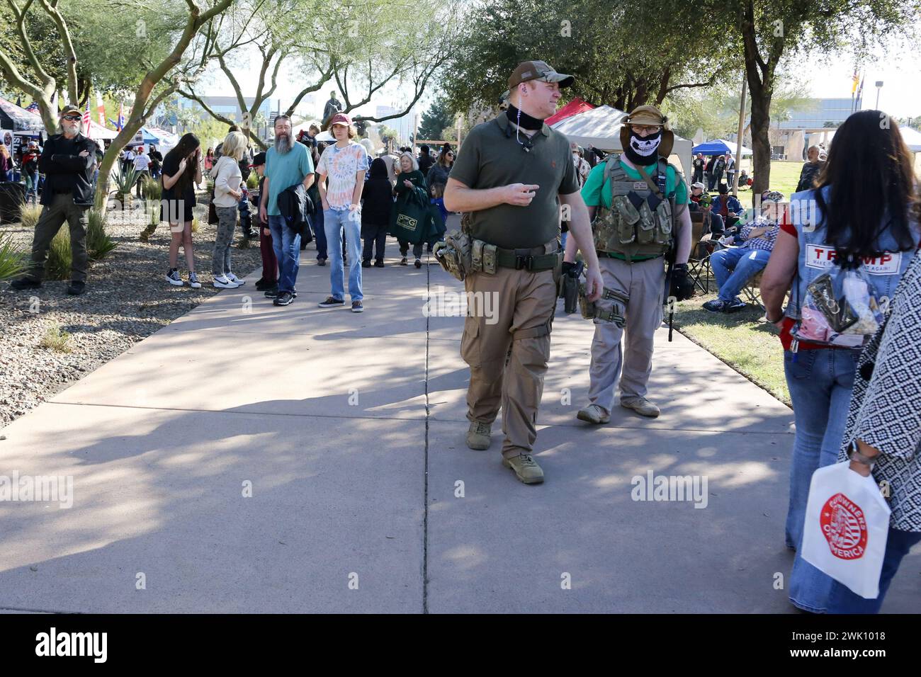 People attend Arizona's 11th Annual Celebrate & Protect the 2nd ...