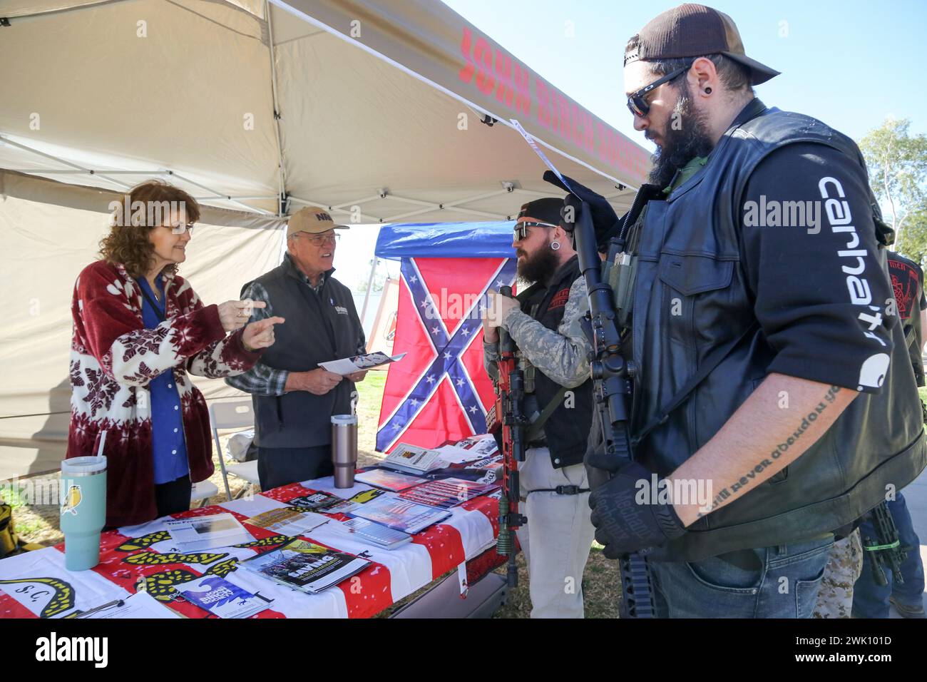 People visit the various booths at ArizonaÕs 11th Annual Celebrate ...