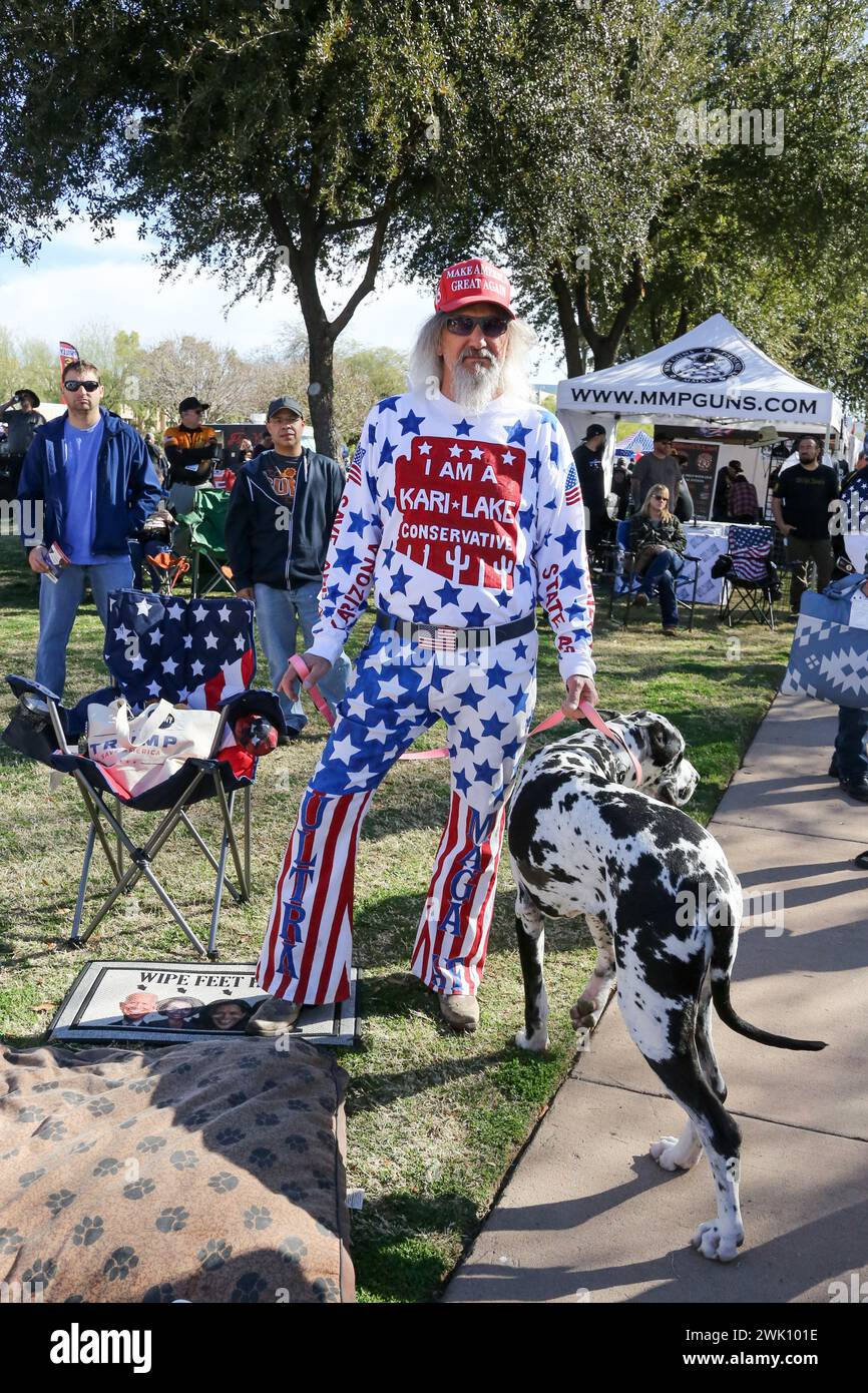People attend Arizona's 11th Annual Celebrate & Protect the 2nd ...