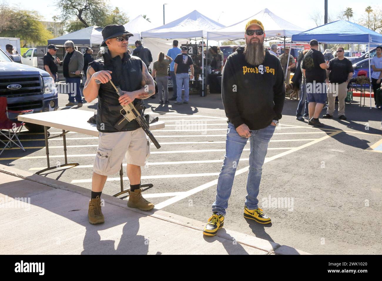 People attend Arizona's 11th Annual Celebrate & Protect the 2nd ...