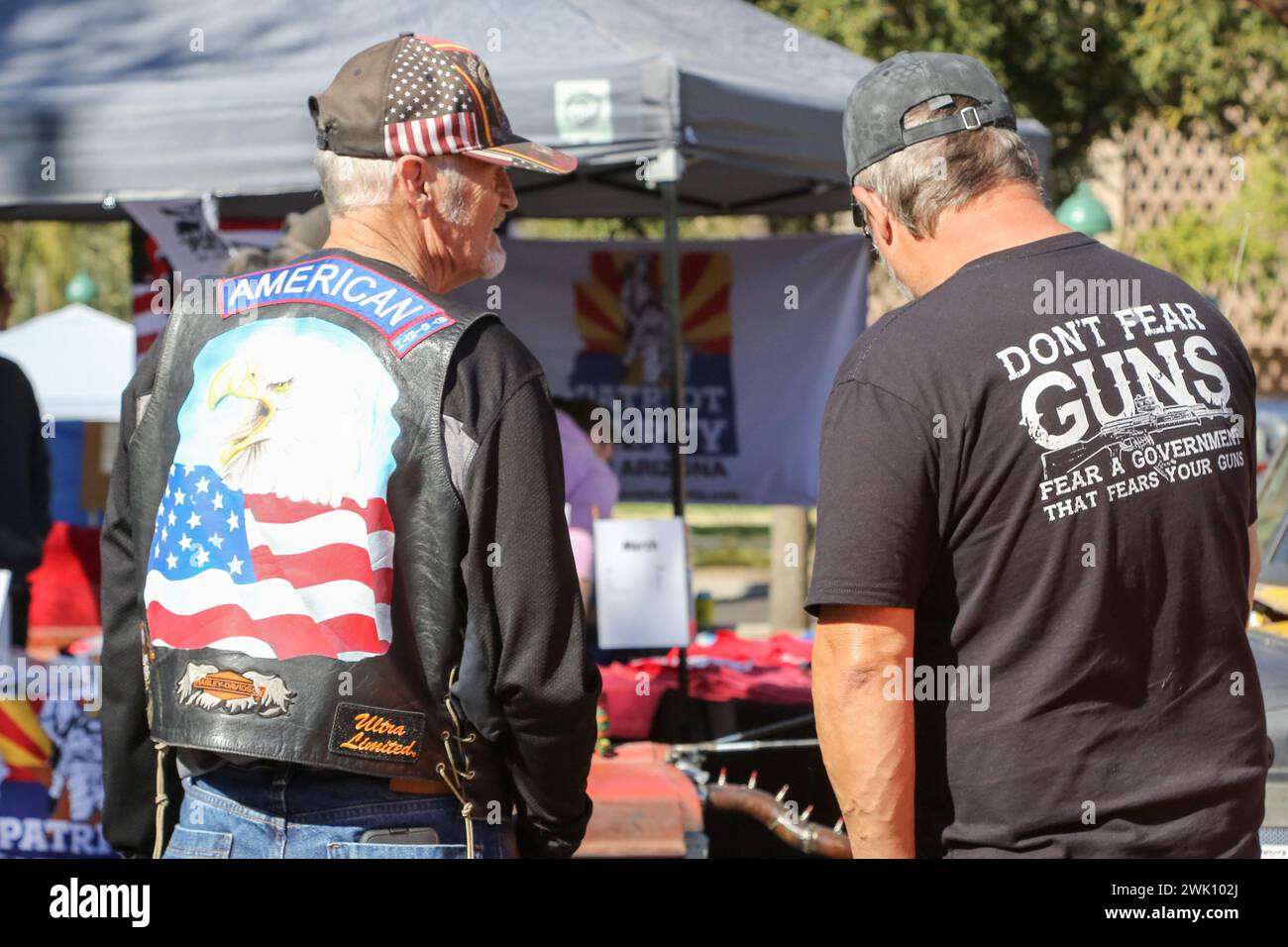 People visit the various booths at Arizona's 11th Annual Celebrate ...
