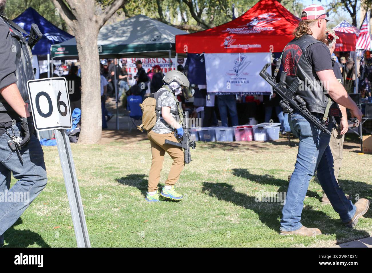 People attend Arizona's 11th Annual Celebrate & Protect the 2nd ...