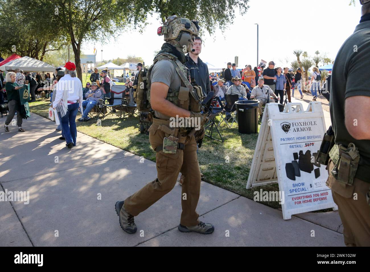 People attend Arizona's 11th Annual Celebrate & Protect the 2nd ...