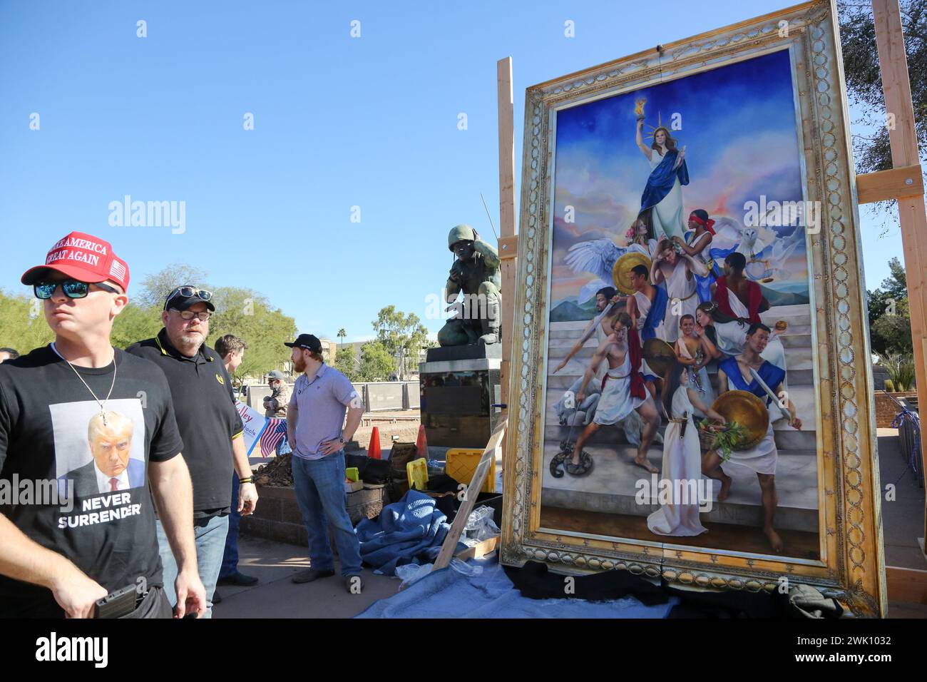 People attend Arizona's 11th Annual Celebrate & Protect the 2nd ...