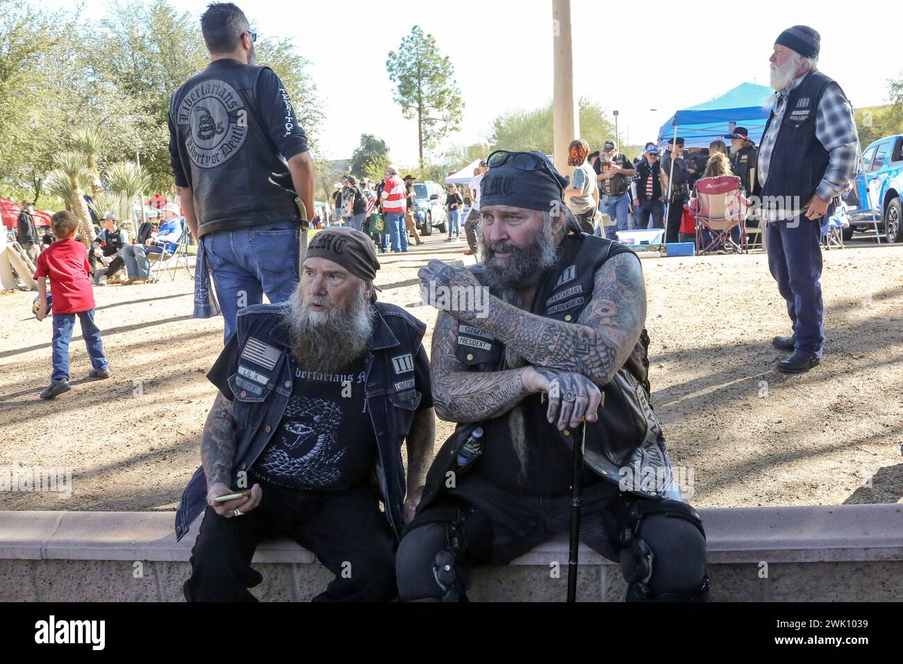 People attend Arizona's 11th Annual Celebrate & Protect the 2nd ...