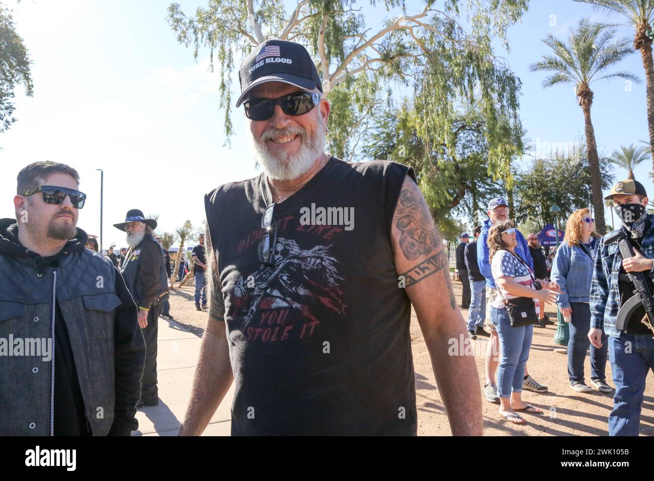 People attend Arizona's 11th Annual Celebrate & Protect the 2nd ...