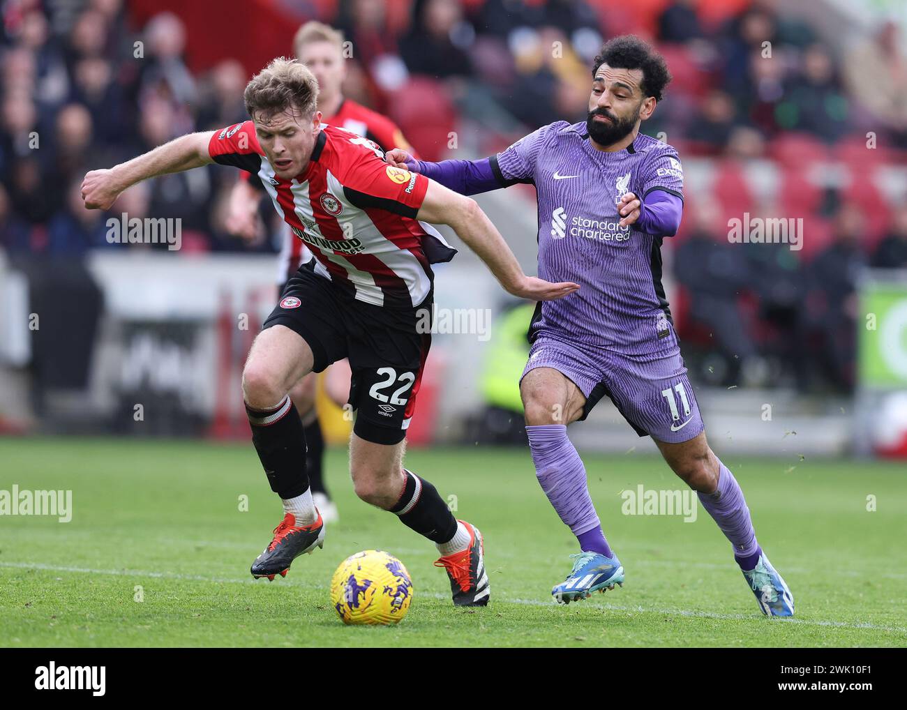 Salah liverpool brentford 2024 hi-res stock photography and images - Alamy