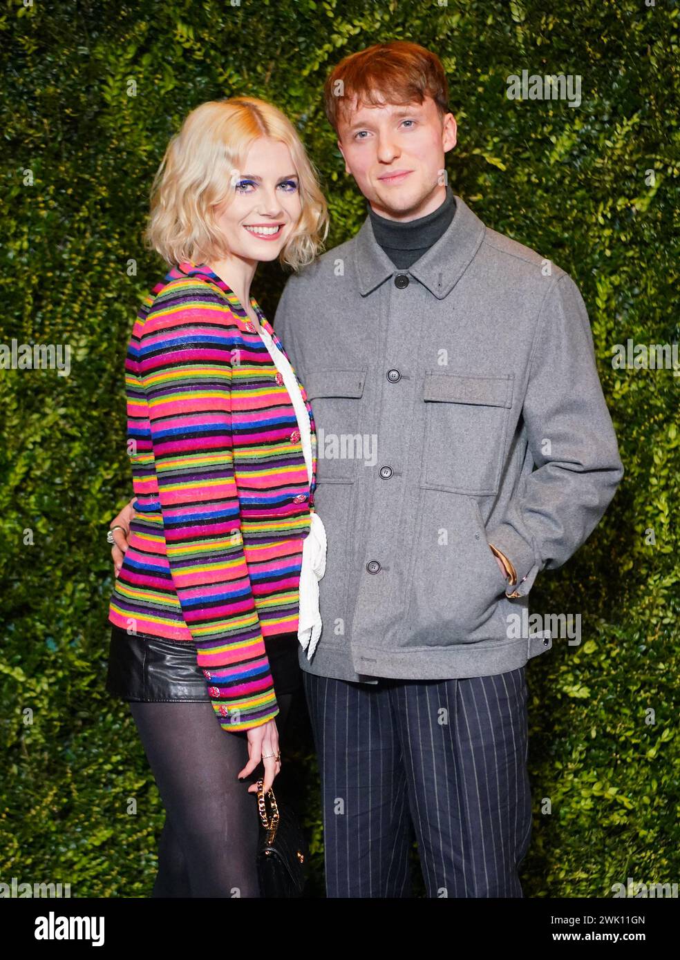 Lucy Boynton and Murdo Mitchell attend the Charles Finch and Chanel ...