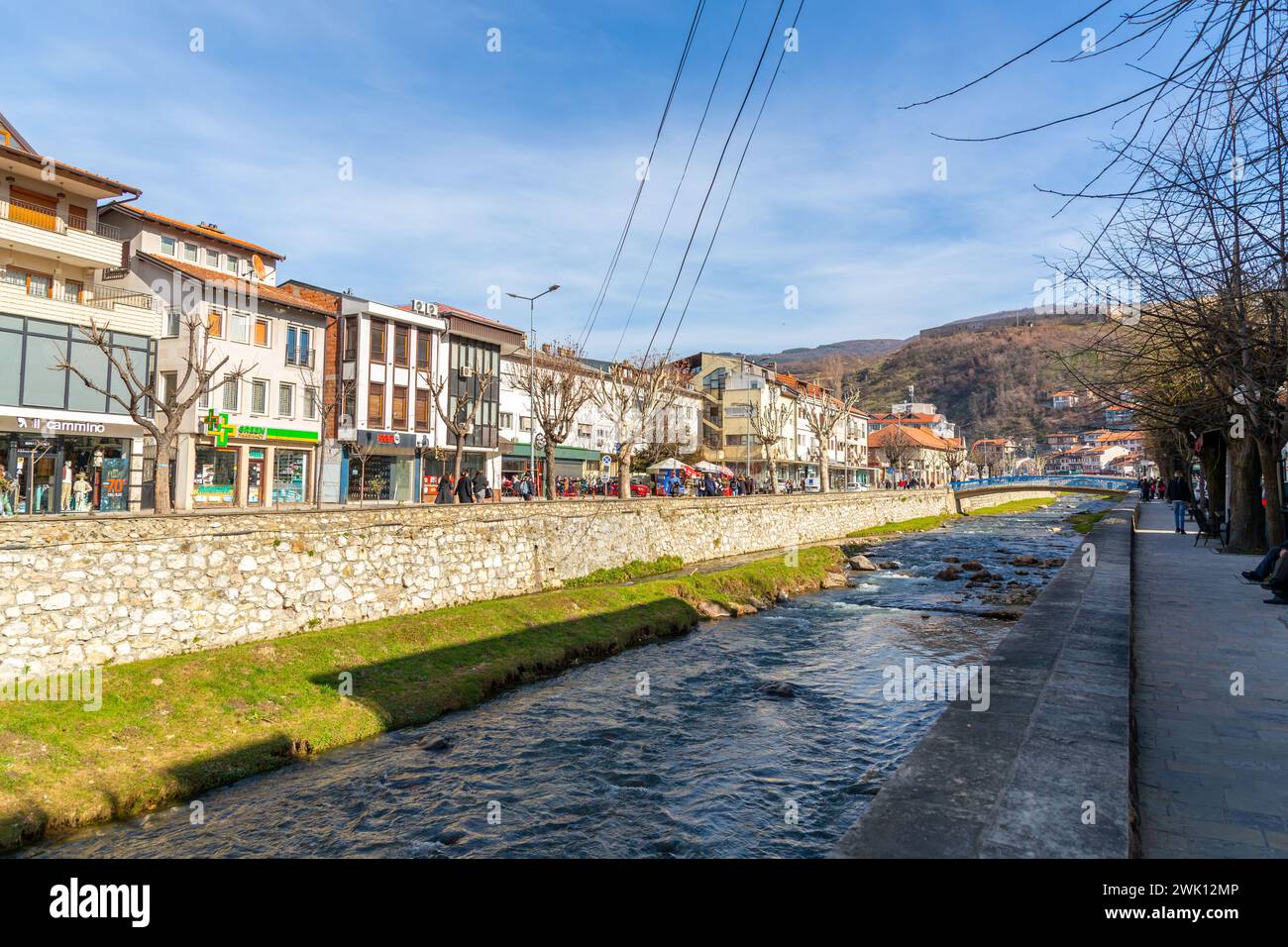 Prizren, Kosovo - 6 FEB 2024: The Lumbardhi i Prizrenit, or Prizren ...