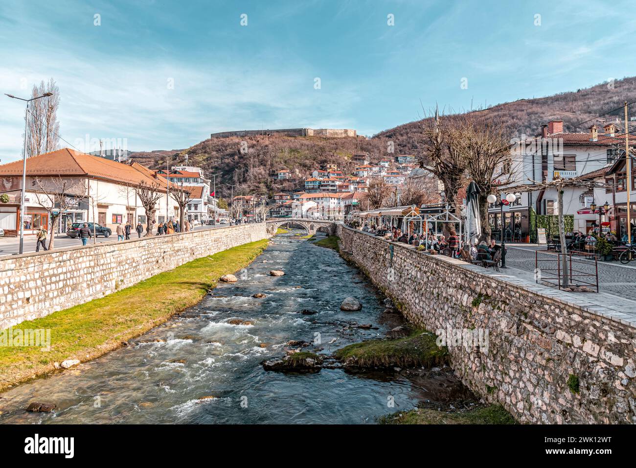 Prizren, Kosovo - 6 FEB 2024: The Lumbardhi i Prizrenit, or Prizren ...