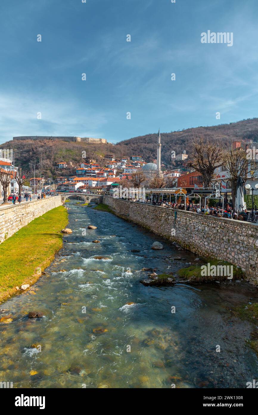 Prizren, Kosovo - 6 FEB 2024: The Lumbardhi i Prizrenit, or Prizren ...