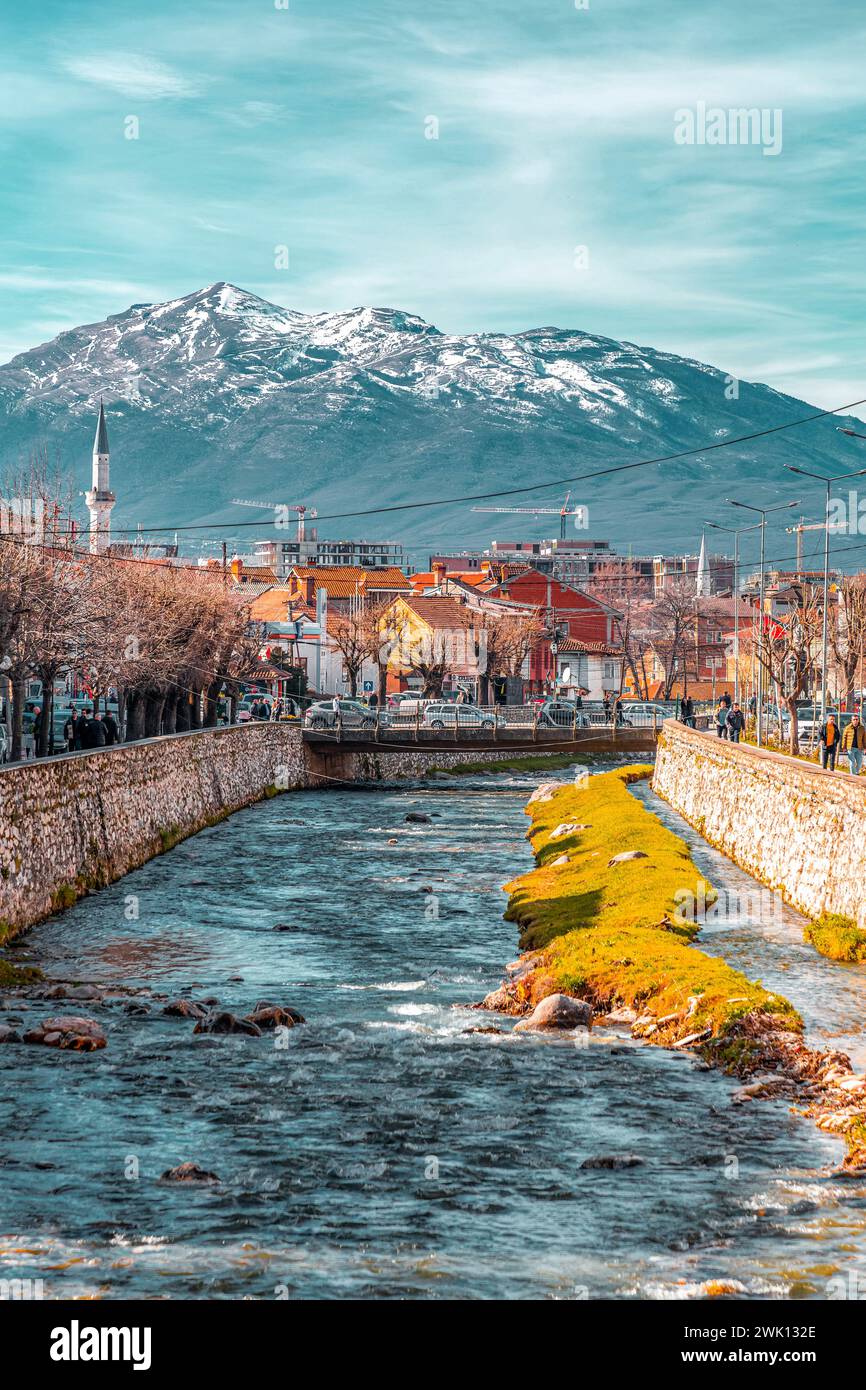 Prizren, Kosovo - 6 FEB 2024: The Lumbardhi i Prizrenit, or Prizren ...