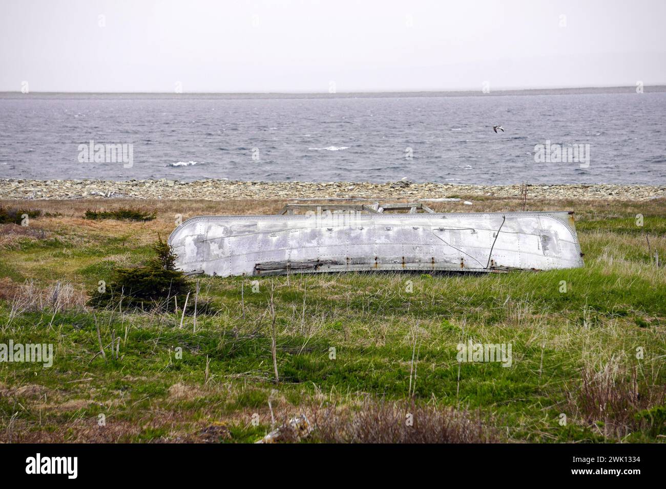 Overturned boat at sea hi-res stock photography and images - Alamy
