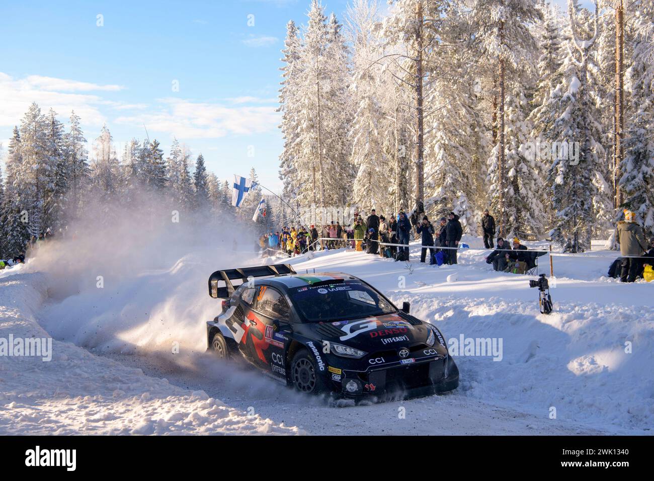 Umea, Sweden. 17th Feb, 2024., They Face Day Two Of The Race, During ...