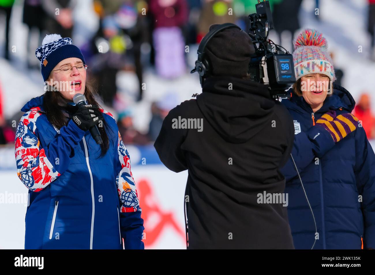 Minneapolis, Minnesota, USA. 17th Feb, 2024. during sprint qualifying ...