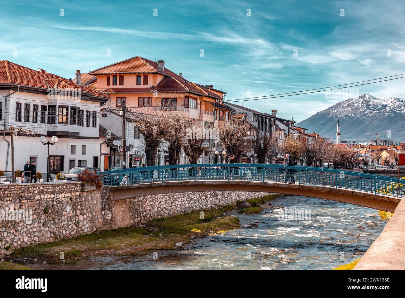 Prizren, Kosovo - 6 FEB 2024: The Lumbardhi i Prizrenit, or Prizren ...