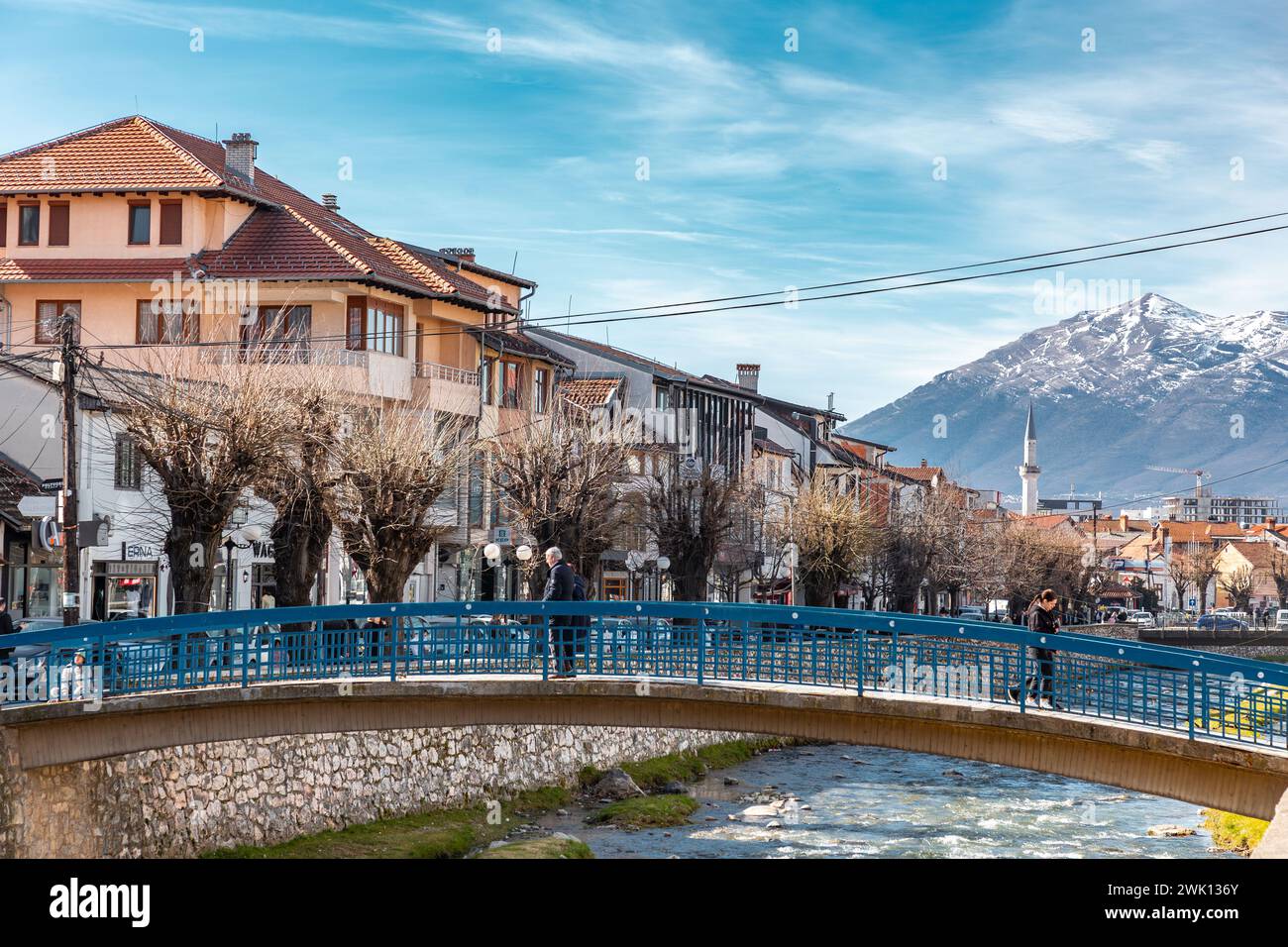 Prizren, Kosovo - 6 FEB 2024: The Lumbardhi i Prizrenit, or Prizren ...