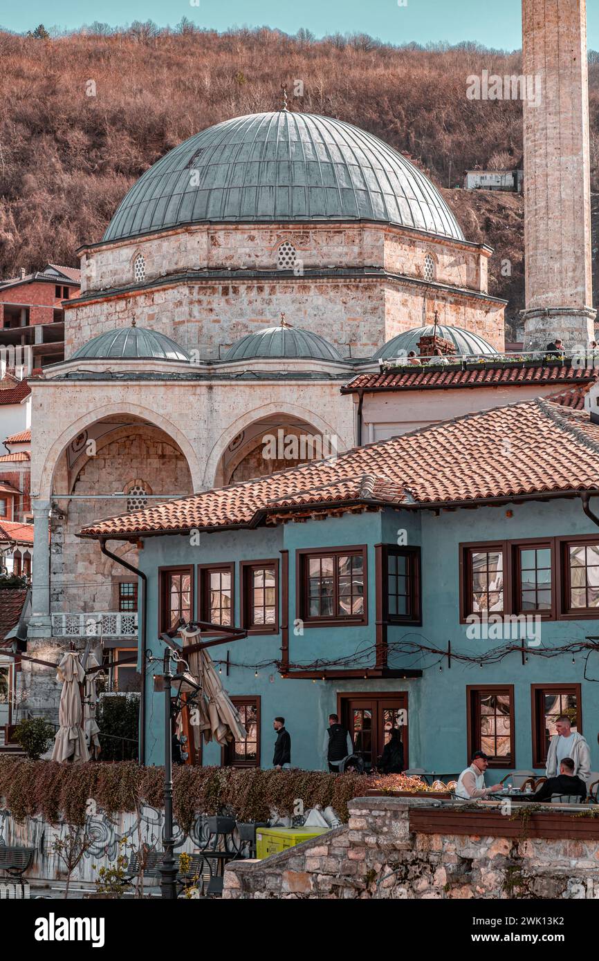 Prizren, Kosovo - 6 FEB 2024: The Sinan Pasha Mosque is an Ottoman ...