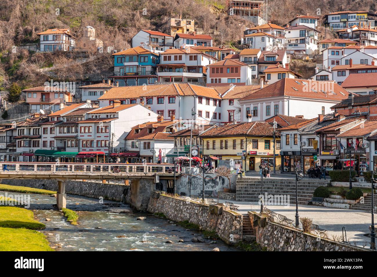 Prizren, Kosovo - 6 FEB 2024: The Lumbardhi i Prizrenit, or Prizren ...