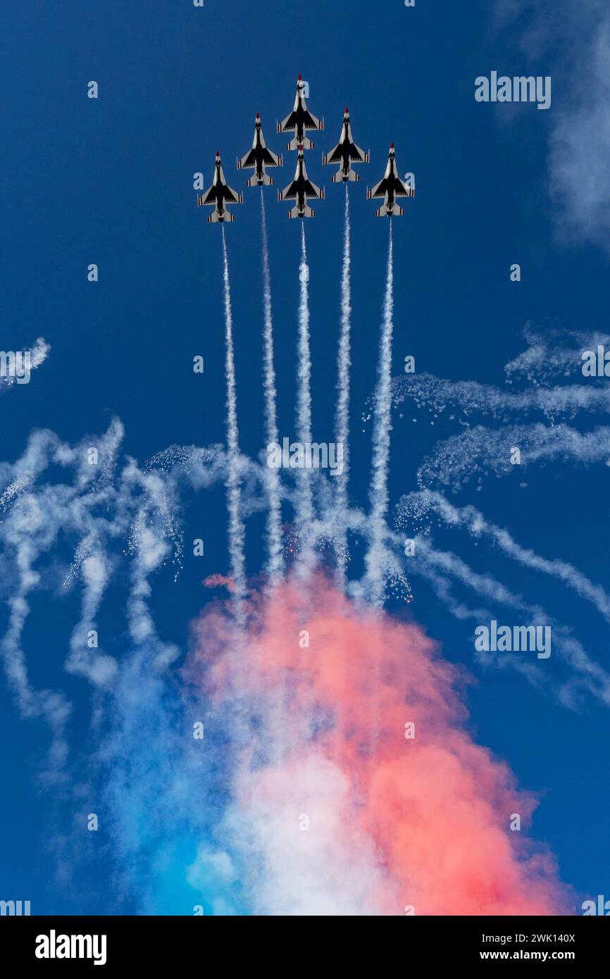 The United States Air Force Air Demonstration Team “Thunderbirds ...