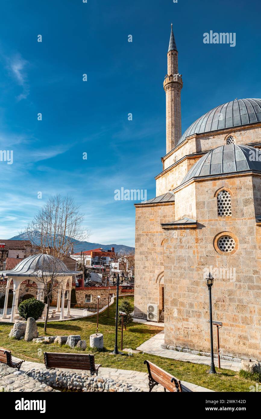 Prizren, Kosovo - 6 FEB 2024: The Sinan Pasha Mosque is an Ottoman ...