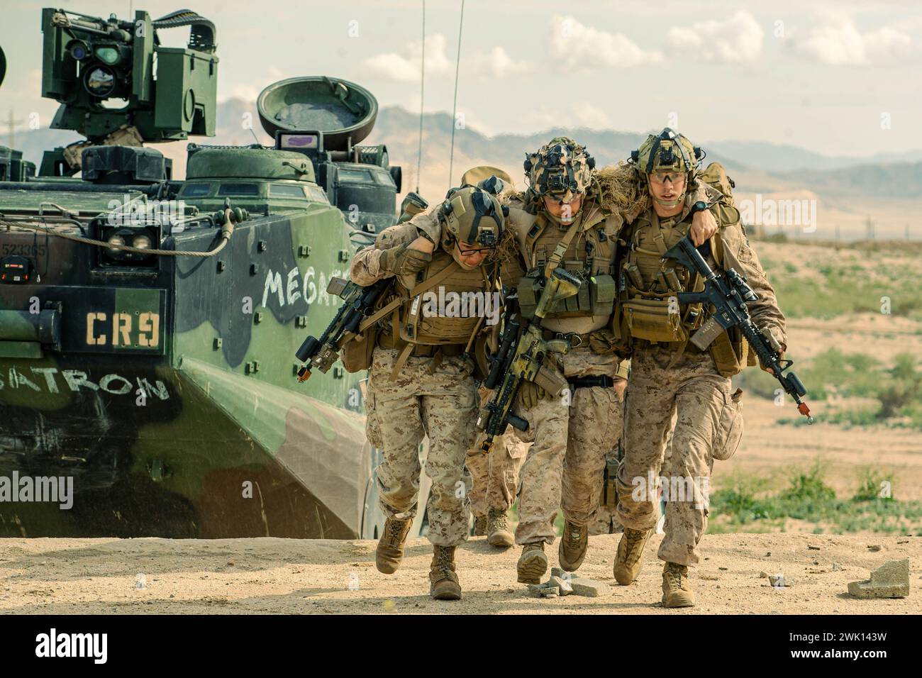 U.S. Marines with Fox Company, 2d Battalion, 6th Marine Regiment, 2d ...