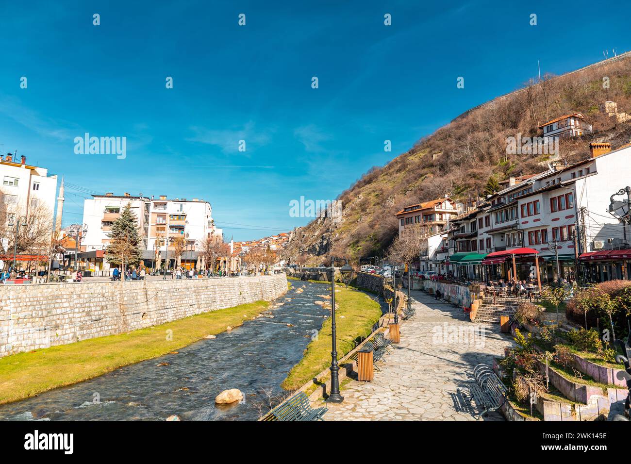 Prizren, Kosovo - 6 FEB 2024: The Lumbardhi i Prizrenit, or Prizren ...