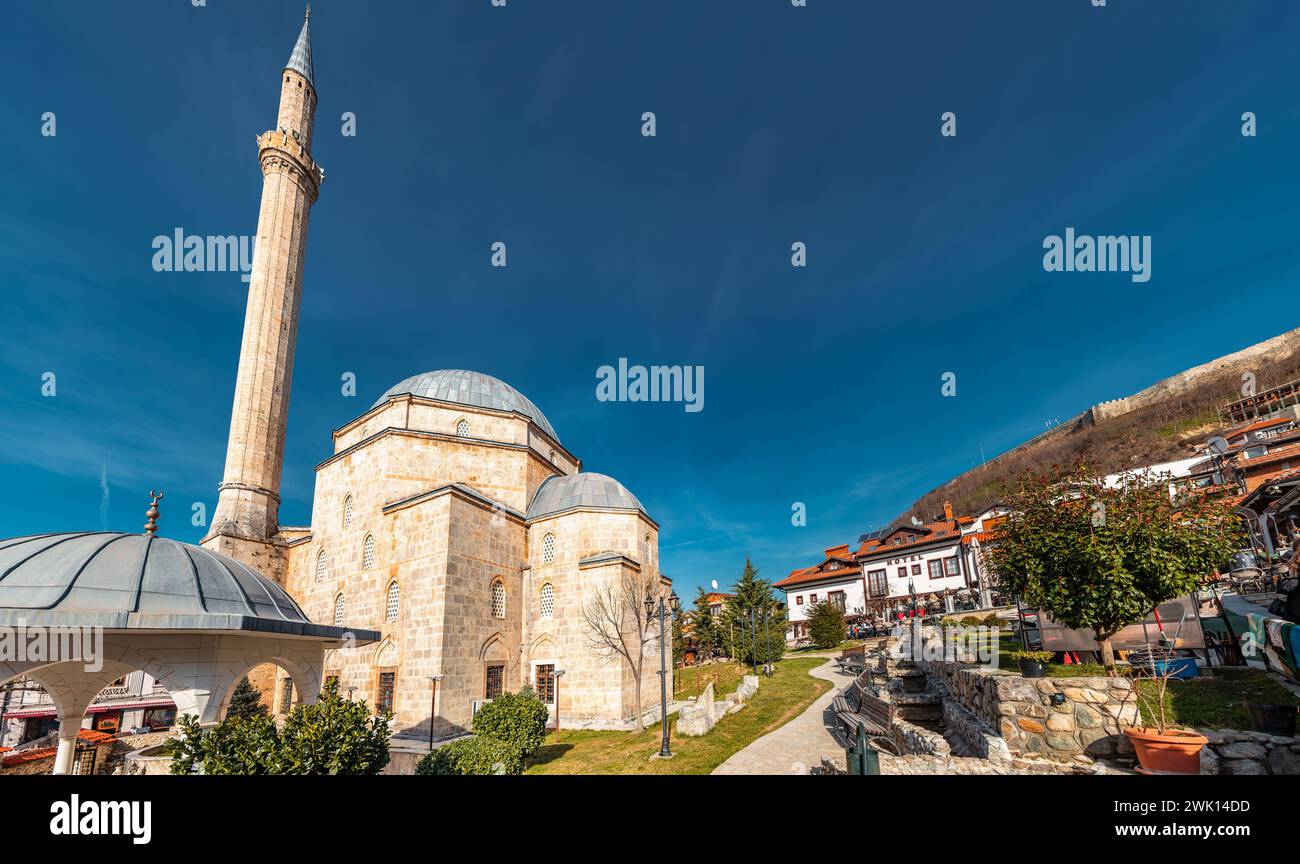 Prizren, Kosovo - 6 FEB 2024: The Sinan Pasha Mosque is an Ottoman ...