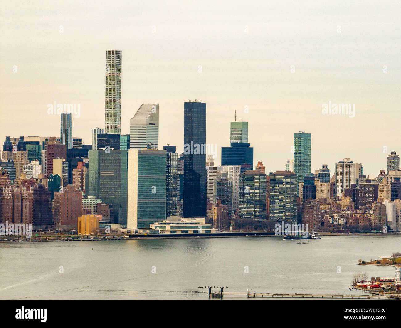 Aerial greenpoint new york hi-res stock photography and images - Alamy