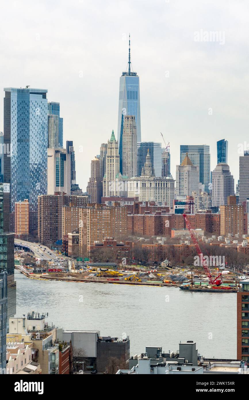 Aerial greenpoint new york hi-res stock photography and images - Alamy