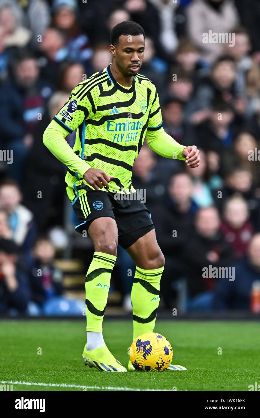 Gabriel of Arsenal during the Premier League match Burnley vs Arsenal ...