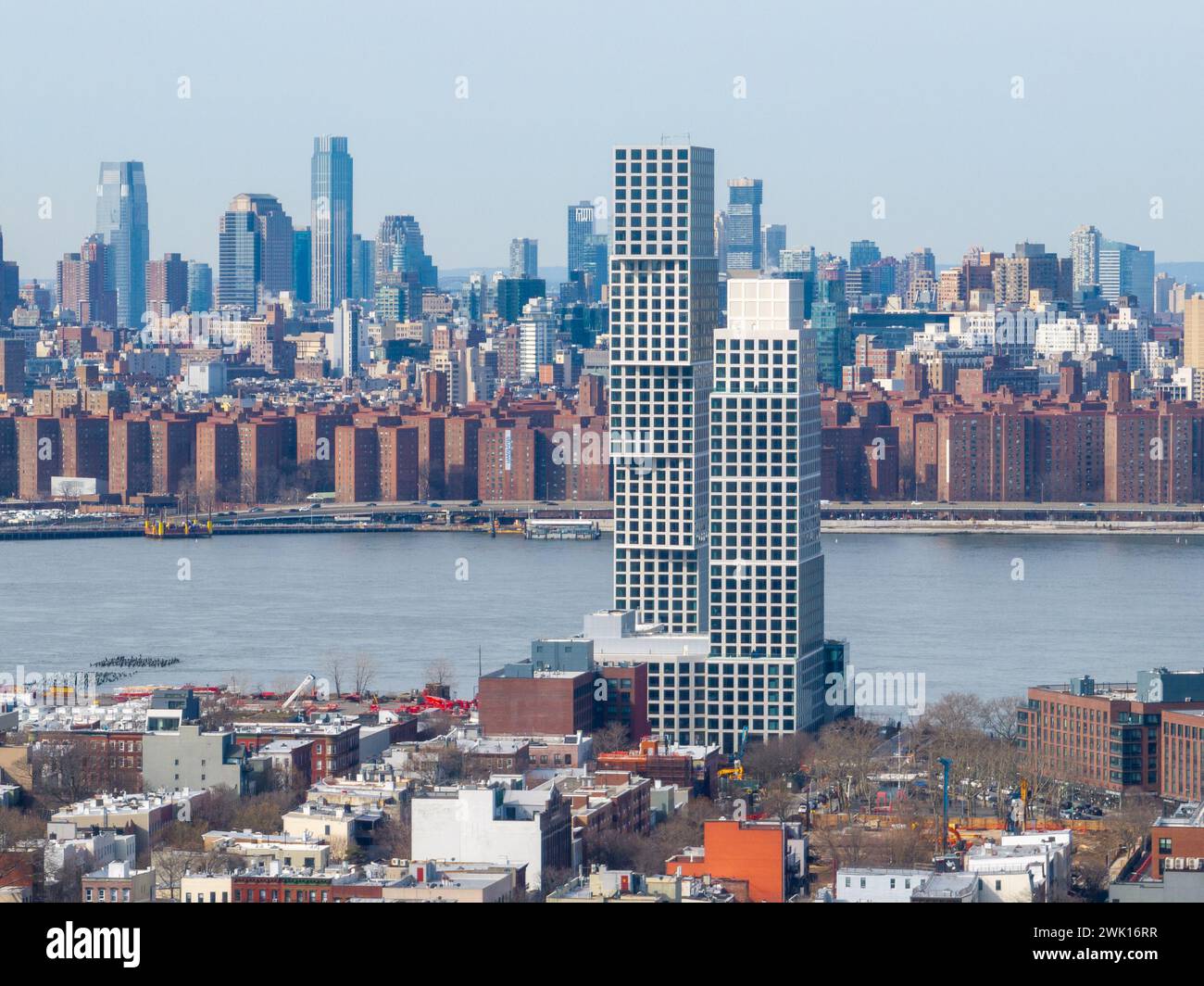 Aerial greenpoint new york hi-res stock photography and images - Alamy