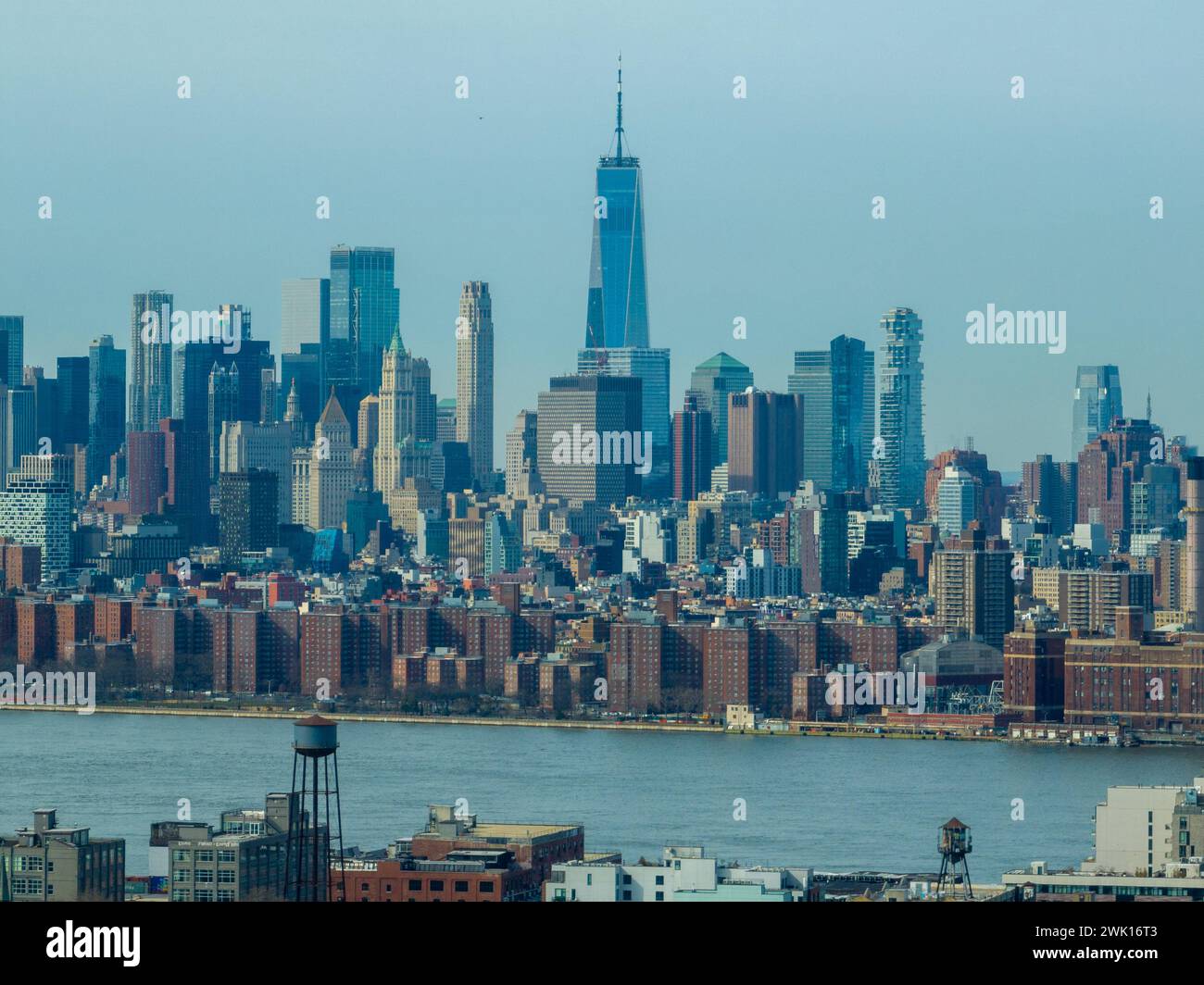 Aerial greenpoint new york hi-res stock photography and images - Alamy