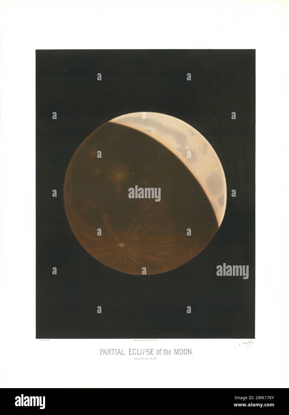 Trouvelot and moon hi-res stock photography and images - Alamy