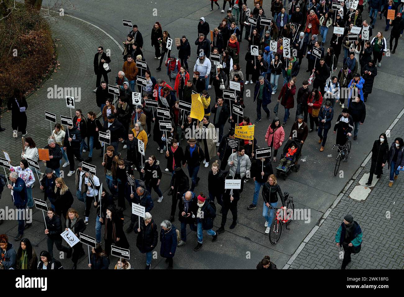 Hanau, Deutschland. 17th Feb, 2024. February 17th, 2024, xpsx, Local Hanau February 19th ...