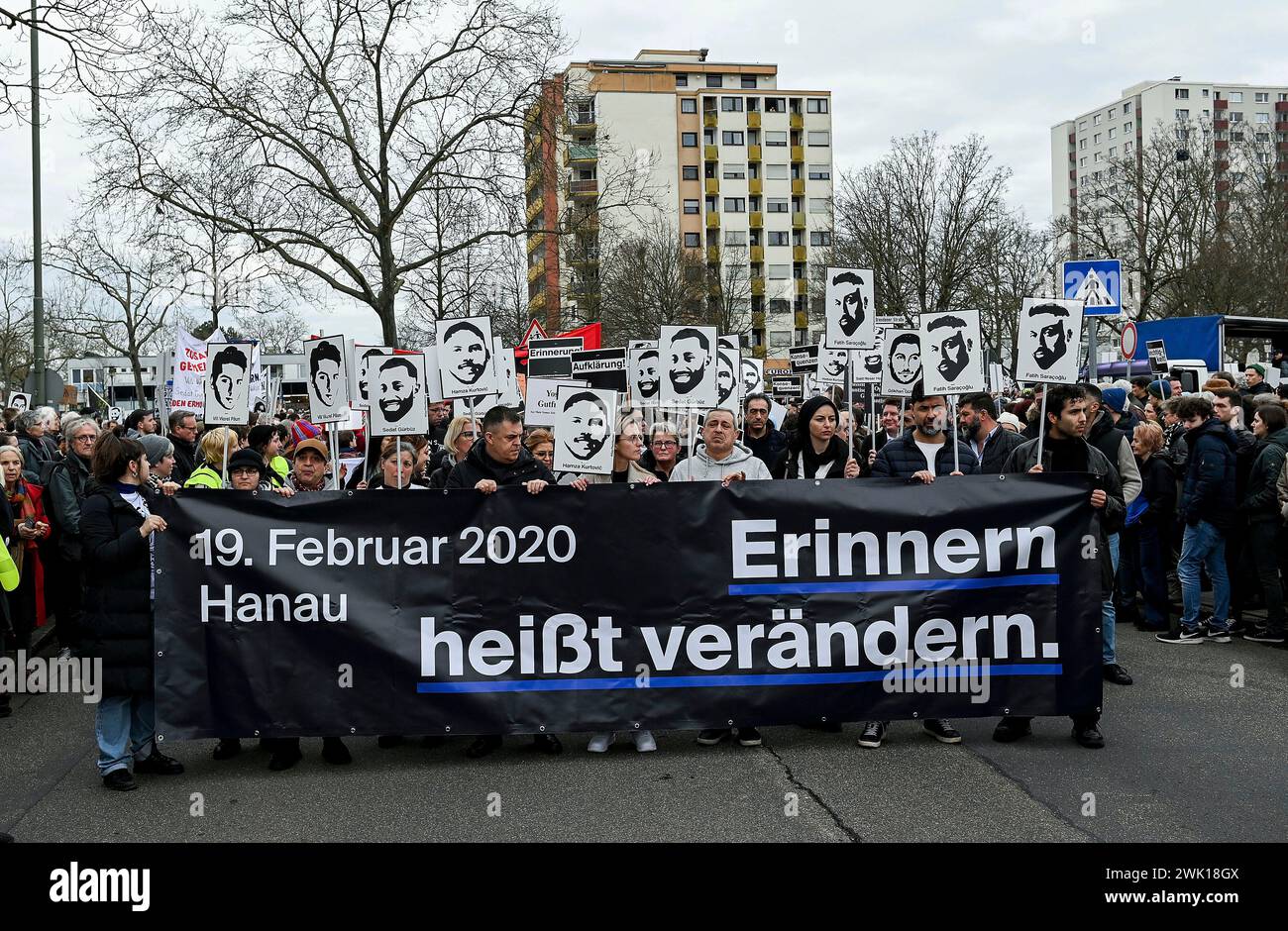 Hanau, Deutschland. 17th Feb, 2024. February 17th, 2024, xpsx, Local Hanau February 19th ...